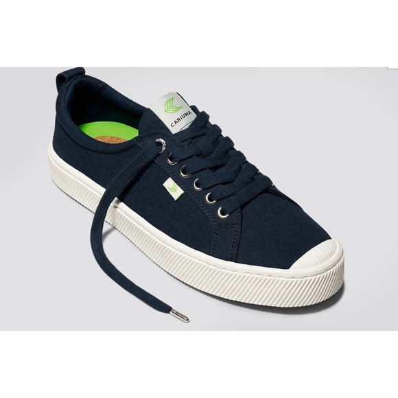 Cariuma | Shoes | Cariuma Oca Low Navy Blue Canvas Sneaker Size 95 ...